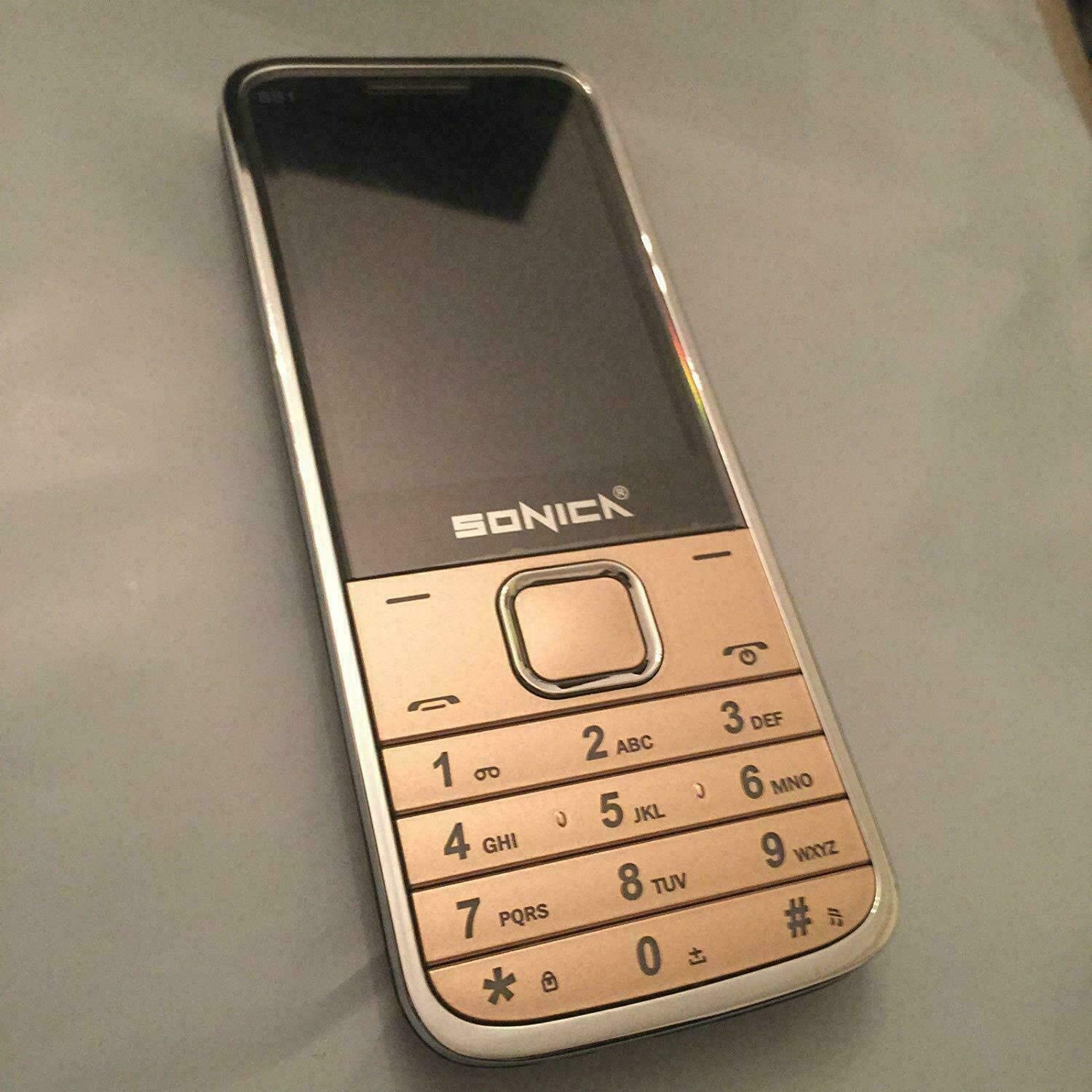 SONICA BB1 Dual Sim Unlocked Mobile Phone Big Button Call Bluetooth ...