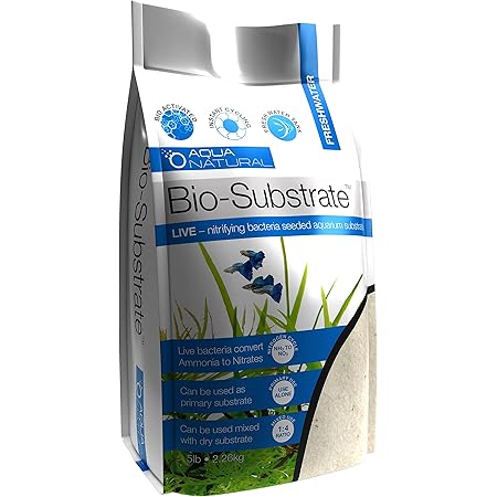 Amazon.com : Aqua Natural Sugar White Sand Bio-Substrate 5lb for ...