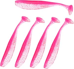 Soft Fishing Lures, 100PCS/50PCS Soft Plastic Baits Kit with Box for ...