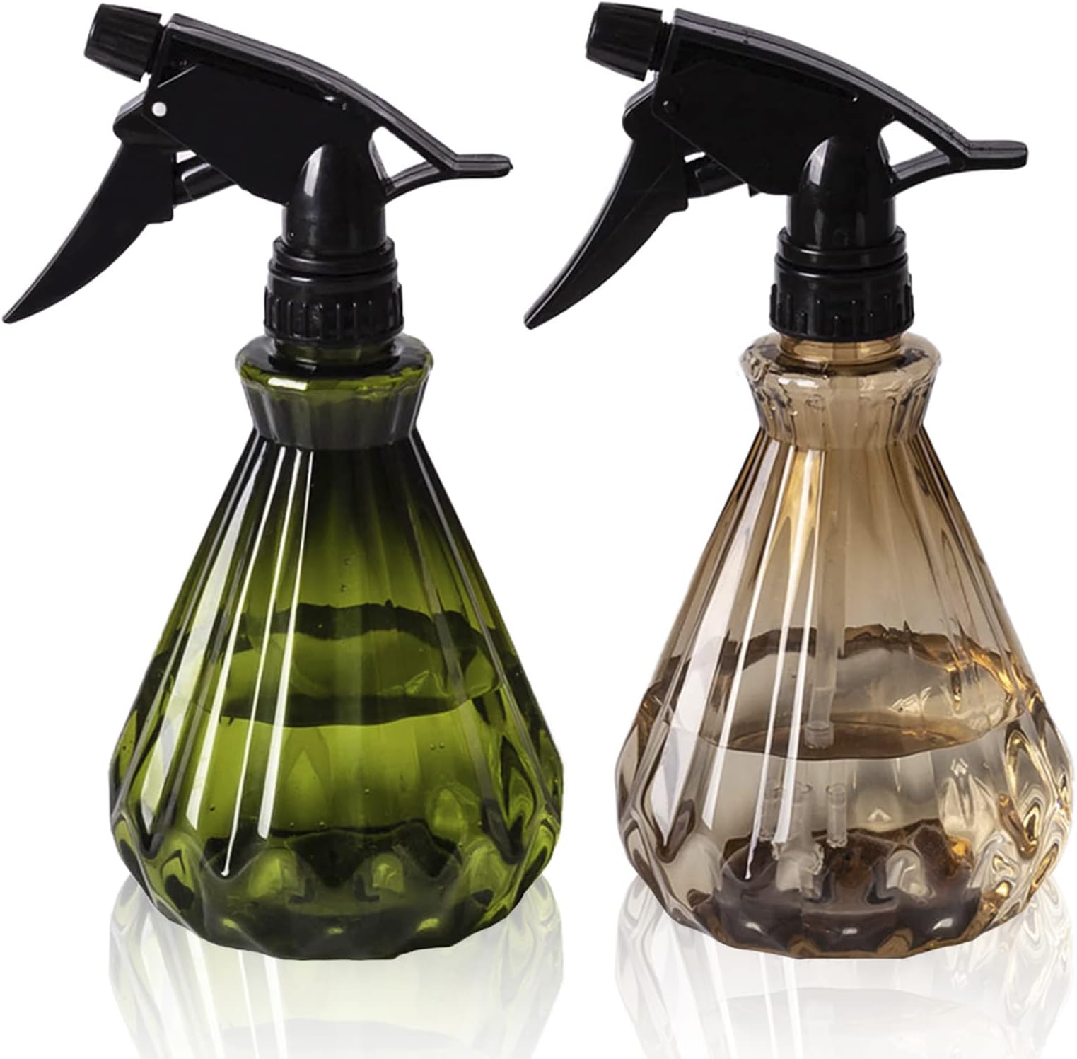 KEPLIN Water Spray Bottles (2 Pack) 600ml – Adjustable Nozzle for Mist ...