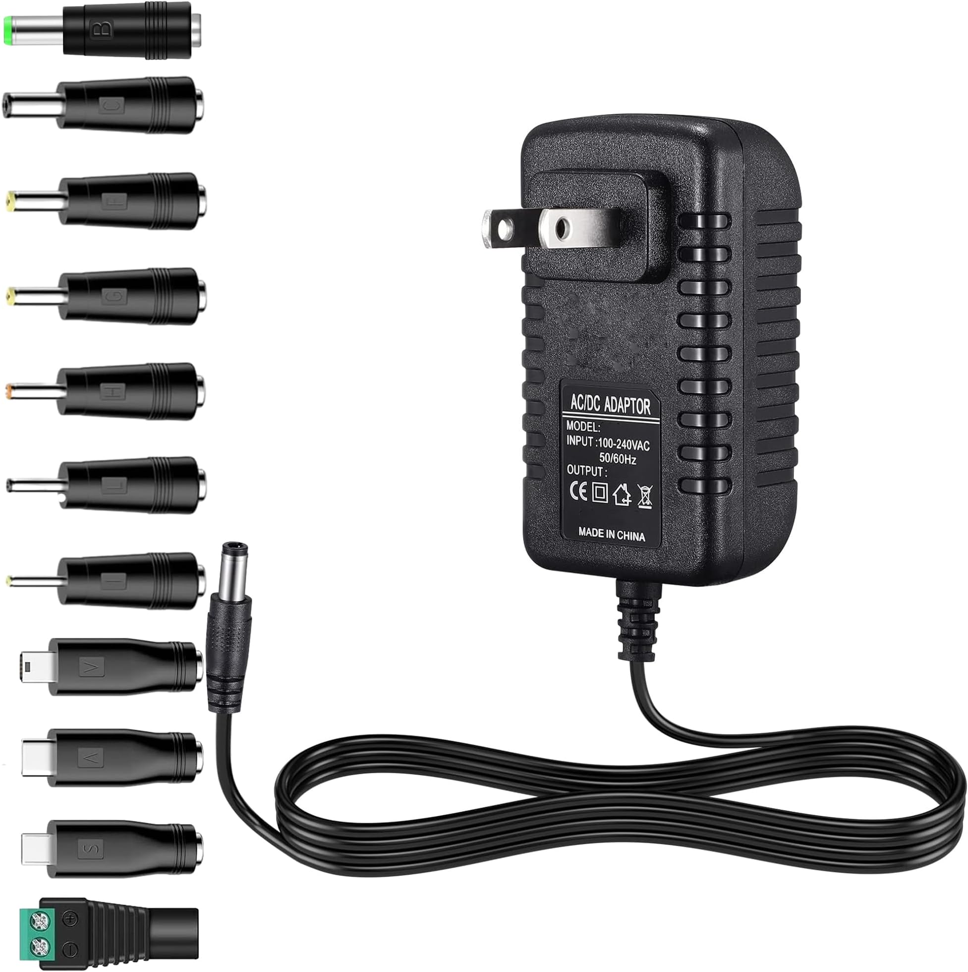 Amazon.com: Latskrpk 5V 2A AC Adapter Power Supply Charger [5 Volts 2 ...