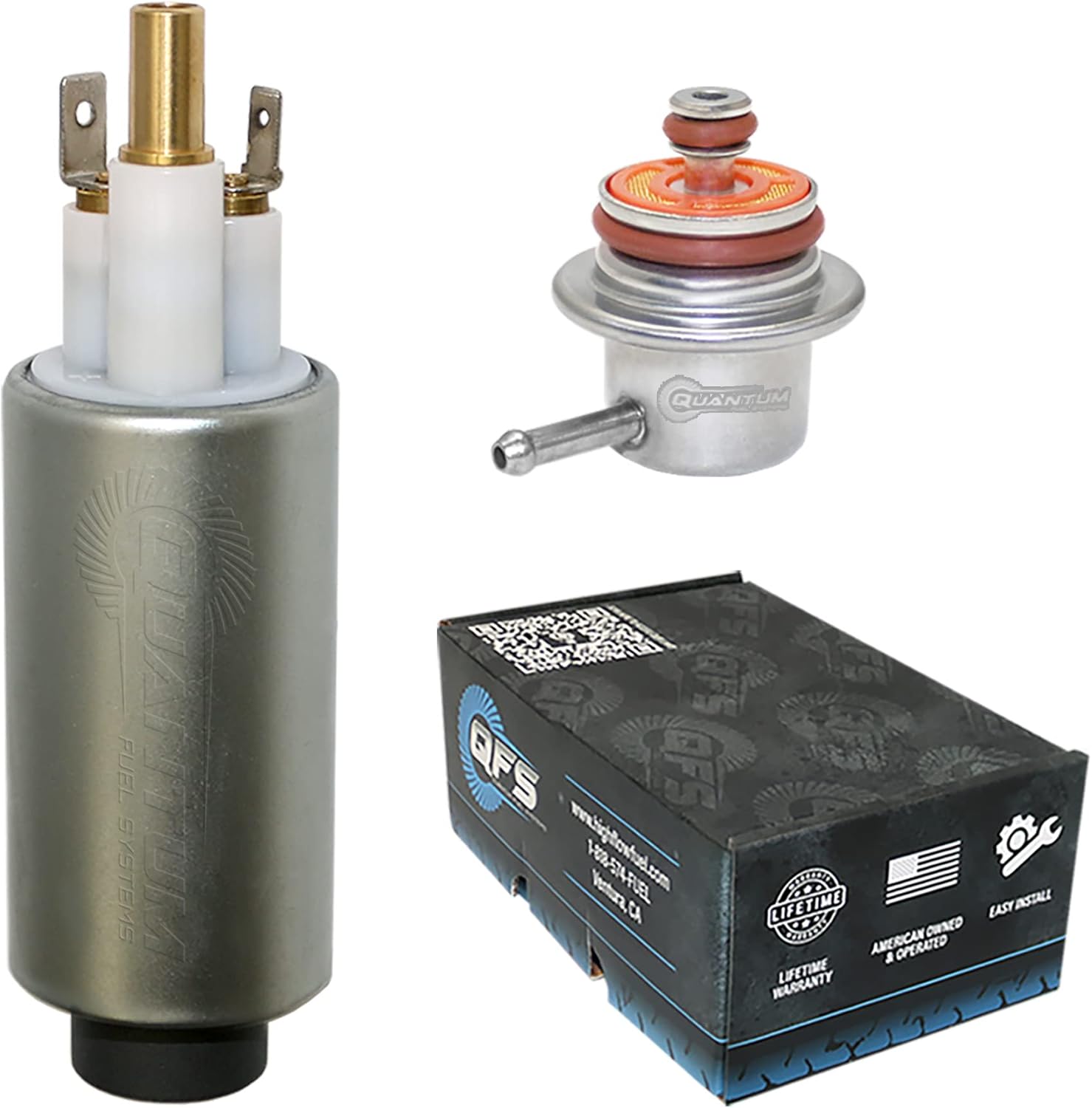 Amazon.com: QFS OEM Marine/Outboard Fuel Pump Replacement for Mariner ...