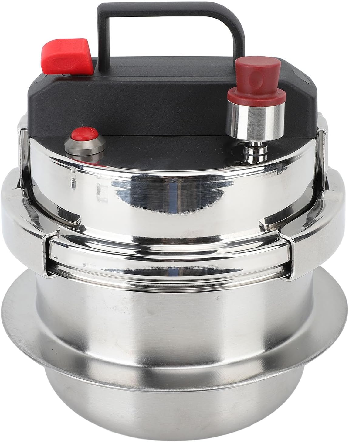 Amazon.com: Camping Pressure Cooker, 1.6L Stainless Steel Pressure ...