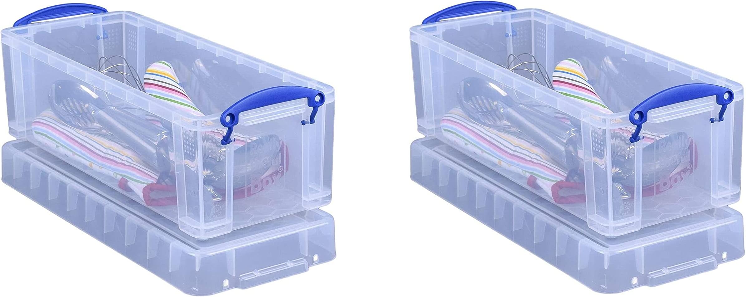 Amazon.com : Really Useful 6.5 L Storage Box, Clear (6.5C ...