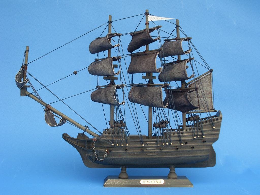 Buy Flying Dutchman 14" - Pirates of the Caribbean - Wood Ship Models ...