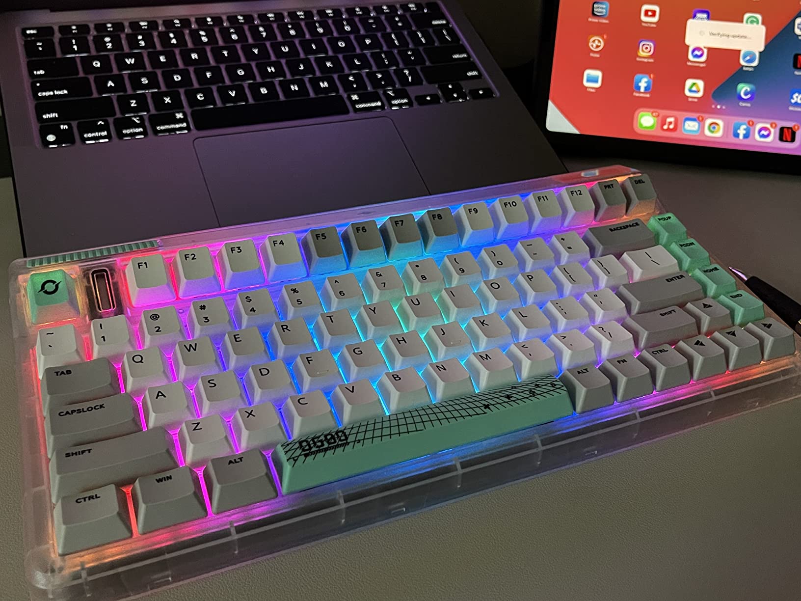 $33/mo - Finance IQUNIX OG80 Gaming Keyboard, 2.4G & Bluetooth 5.1 ...