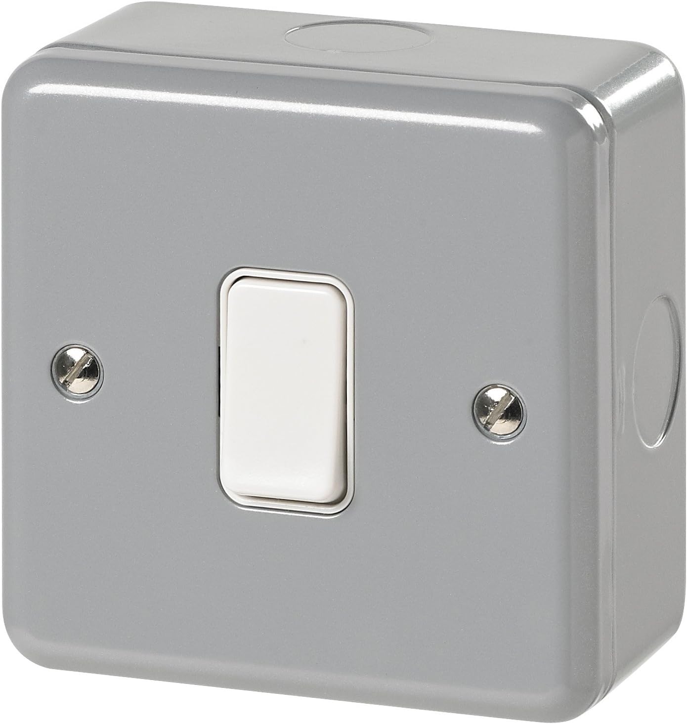MK Metalclad Plus K3591 ALM 10A 1G Single Pole 2-Way Switch : Amazon.co ...
