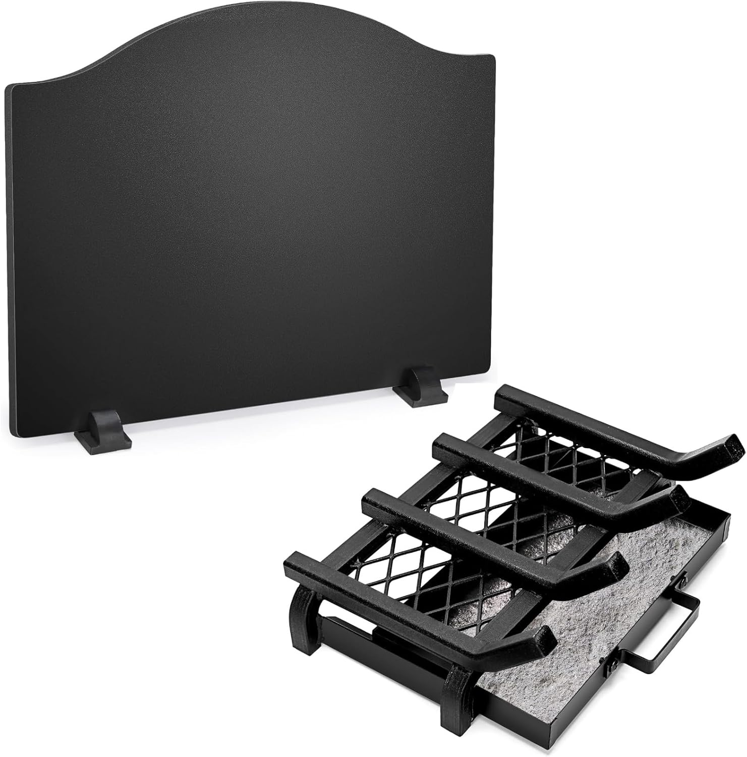 Amazon.com: Firebacks and Fireplace Grate : Home & Kitchen