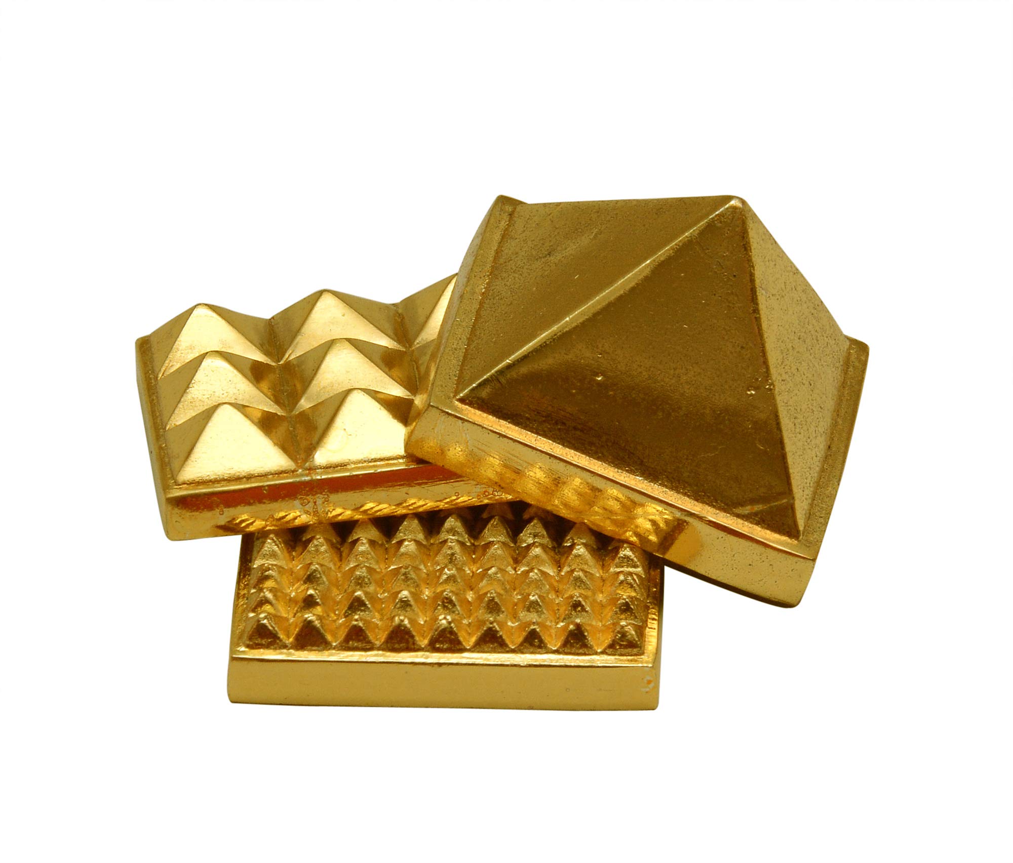 Buy VASTU ART - Vastu Feng Shui Mix Metal Pyramid - Vastu Pyramid 3 ...
