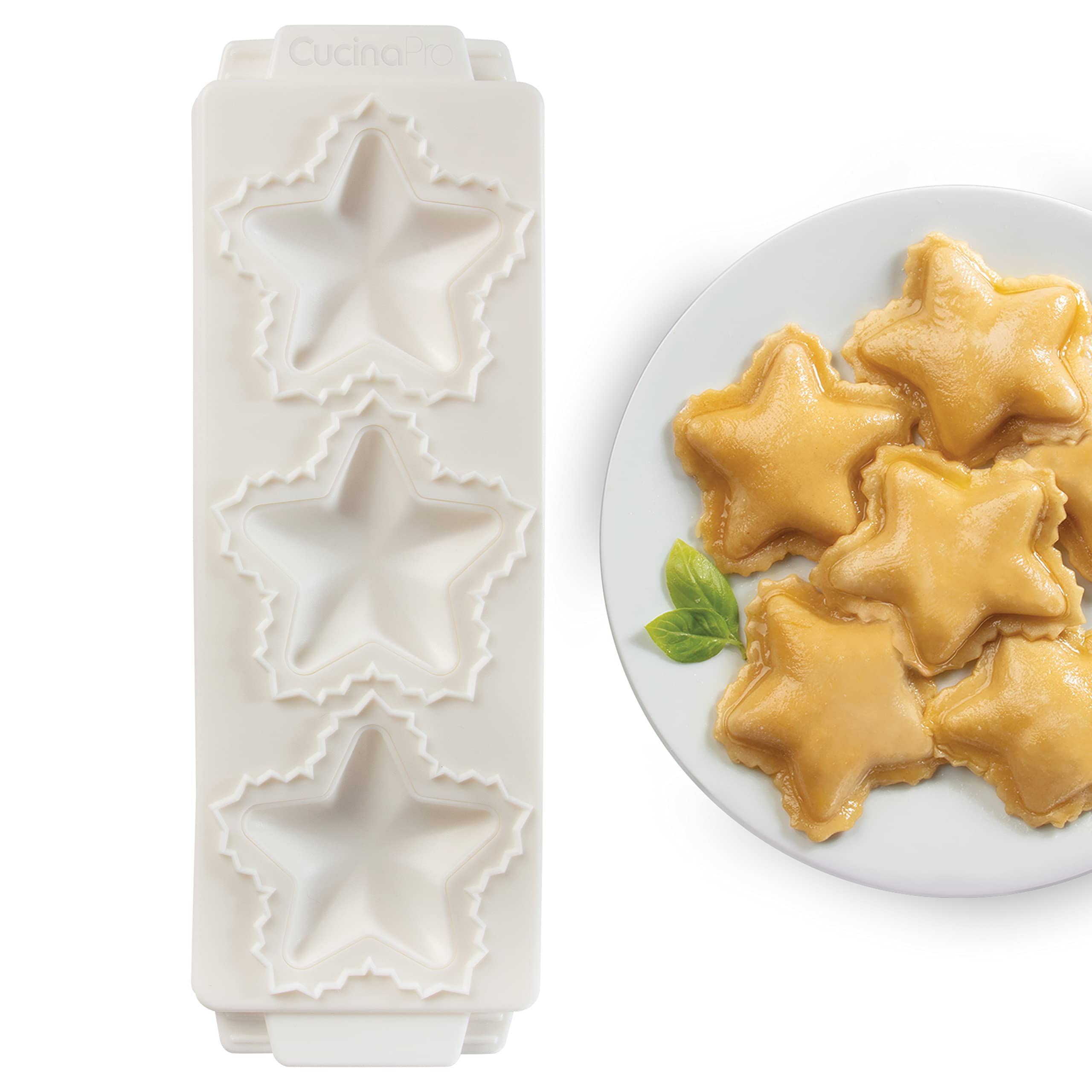 Snapklik.com : Jumbo Ravioli Molds- 2.5 Stars - Homemade Filled Pasta ...