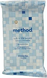 Amazon.com: Method Bathroom Surface Cleaner- Eucalyptus Mint Flushable ...