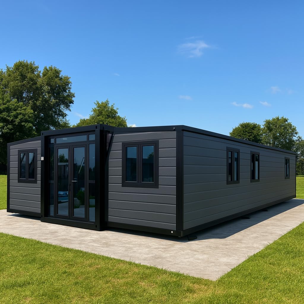 Customized Foldable Prefab Tiny House to Live in for Adults, Prefab ...