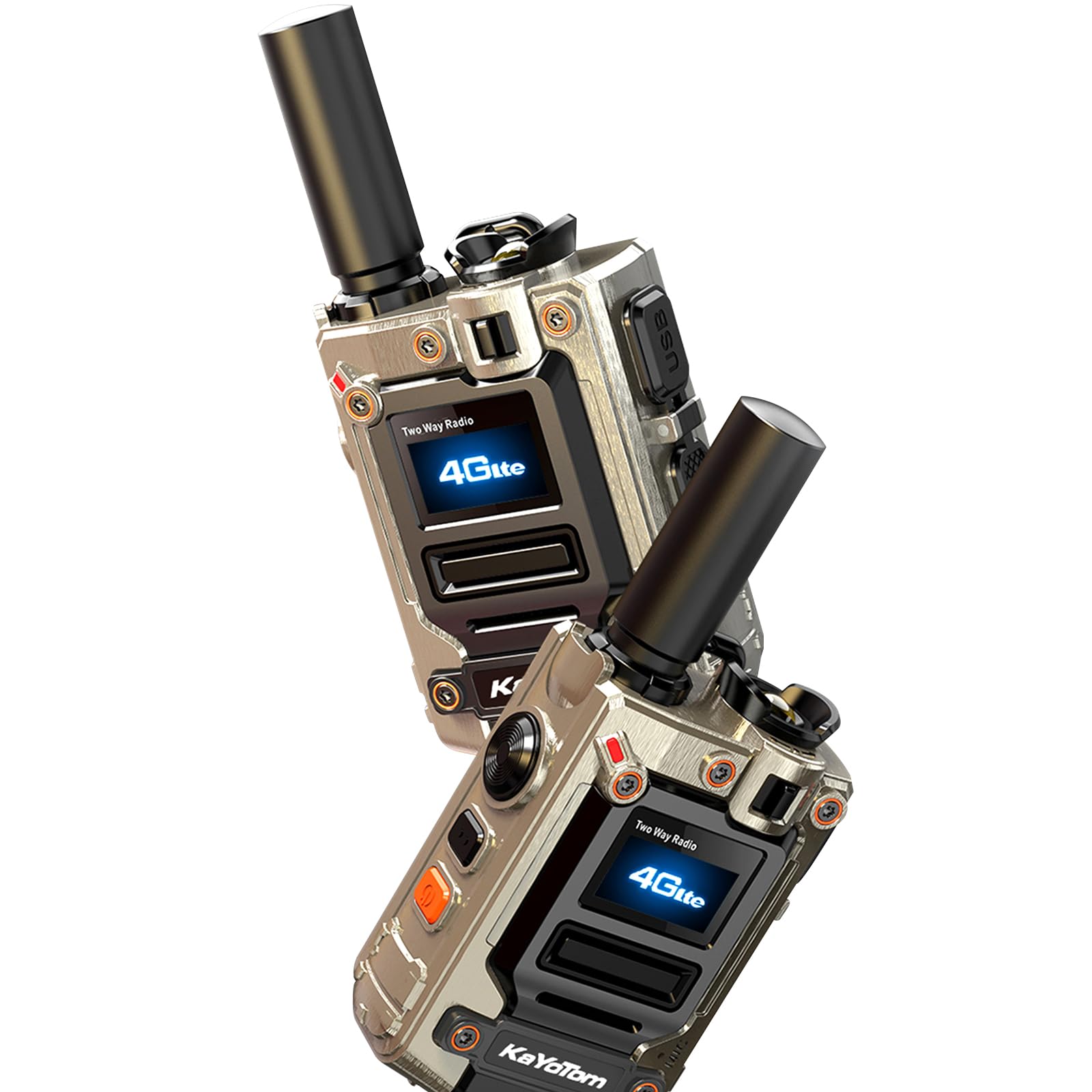 Amazon.com: Generic Kayotom Global walkie Talkie,4G POC Walkie Talkie ...