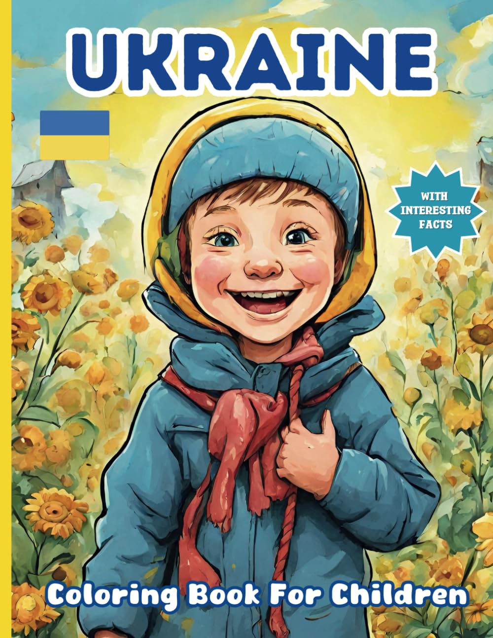 Ukraine Coloring Book For Children: With Interesting Facts: Publishing ...