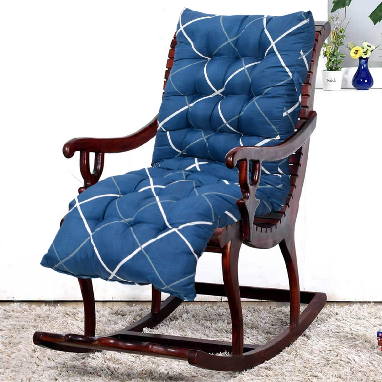 Buy Mom's Moon Super Comfy Long Rocking Chair Cushion/Bench Back Seat ...