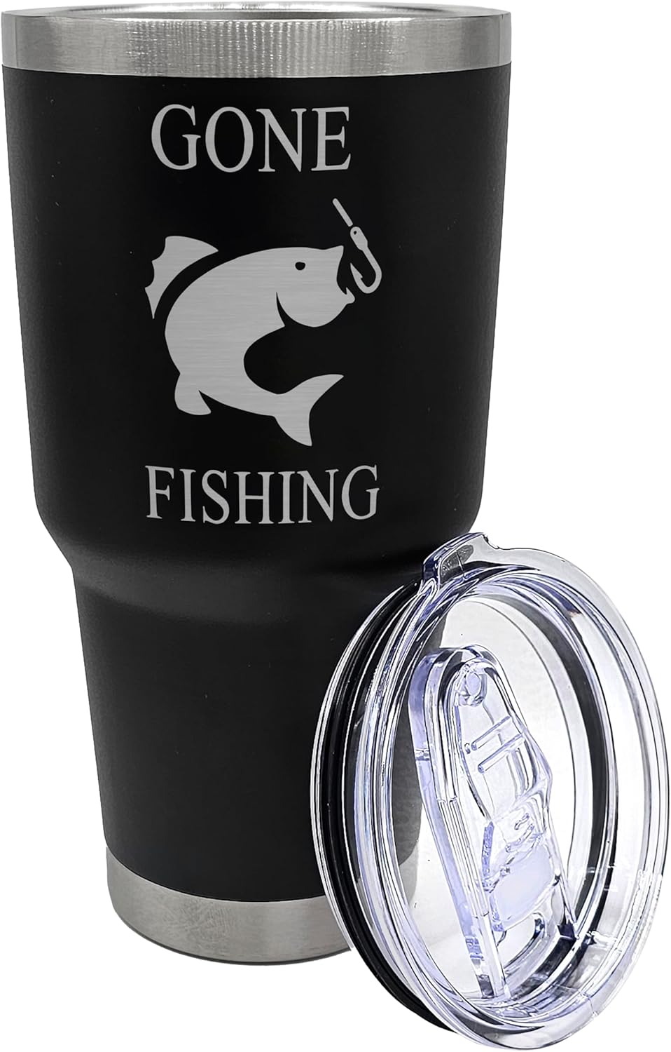 Amazon.com | Palm City Products Premium 30oz Stainless Steel Fishing ...