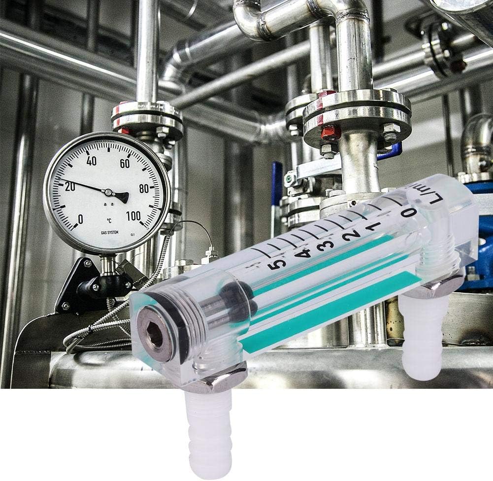 LZQ-1 Flow Meter,Air Flow Rate Gauge 1~5LPM Oxygen Carbon Dioxide ...