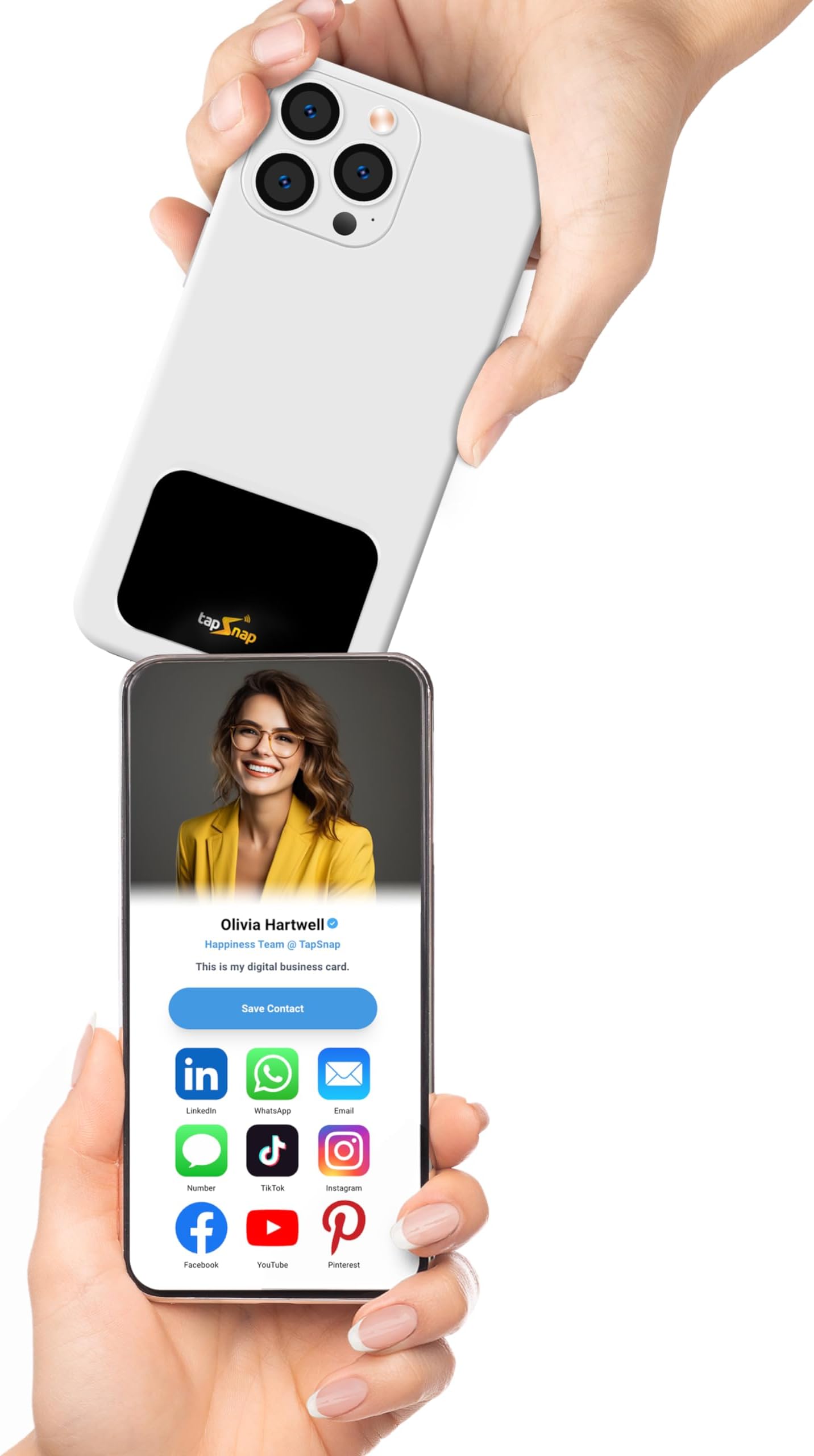 Amazon.com: dot. Thin - Digital Business Card - Tap to Share NFC ...