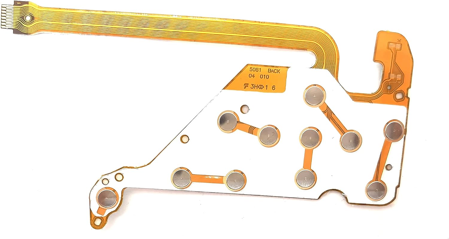 1pcs OEM Keyboard Key Button Flex Cable Board Compatible with Canon EOS ...