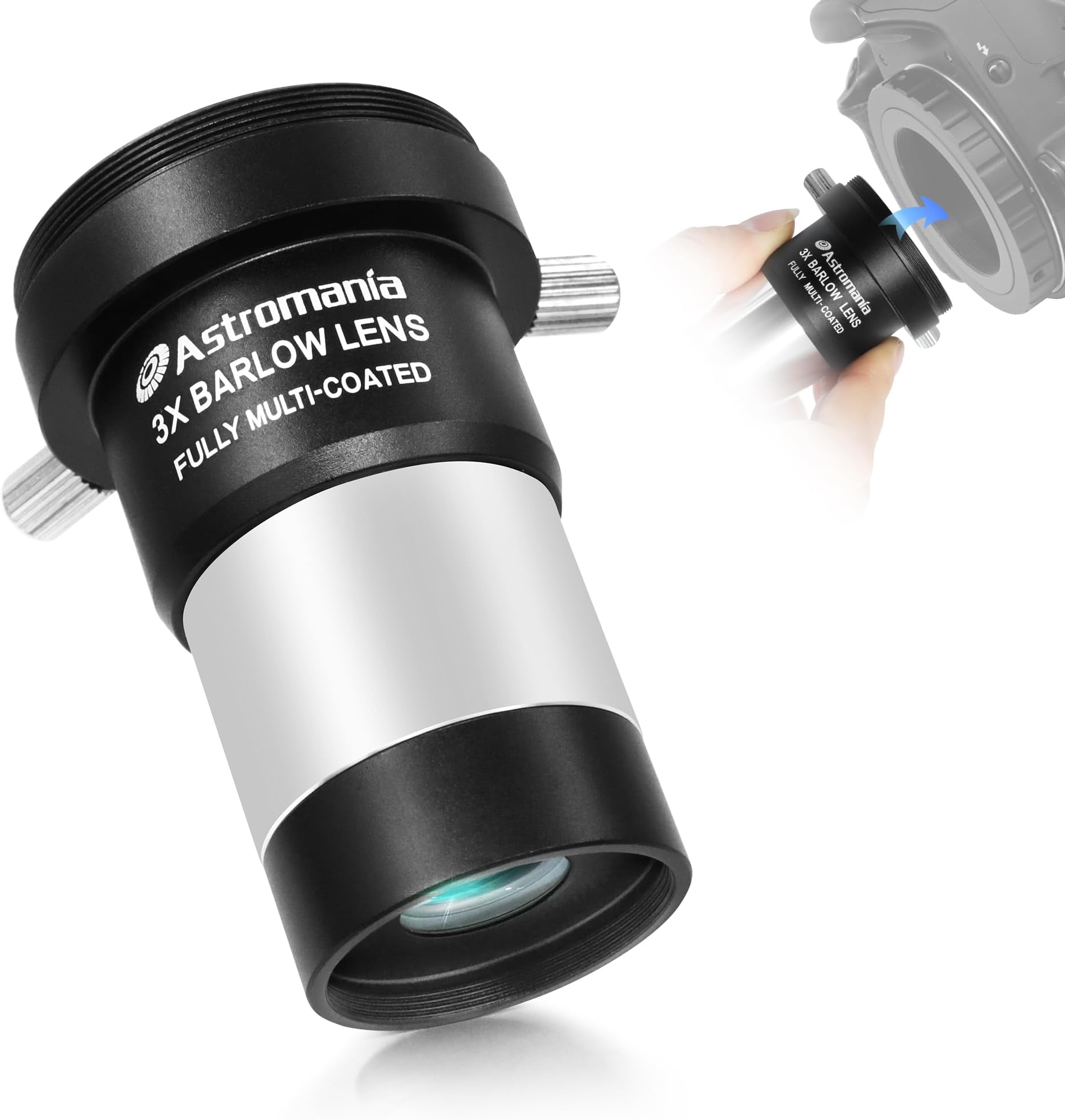 Amazon.com : Barlow Lens 2X, Bysameyee 1.25 Inch Fully Multi-Coated ...