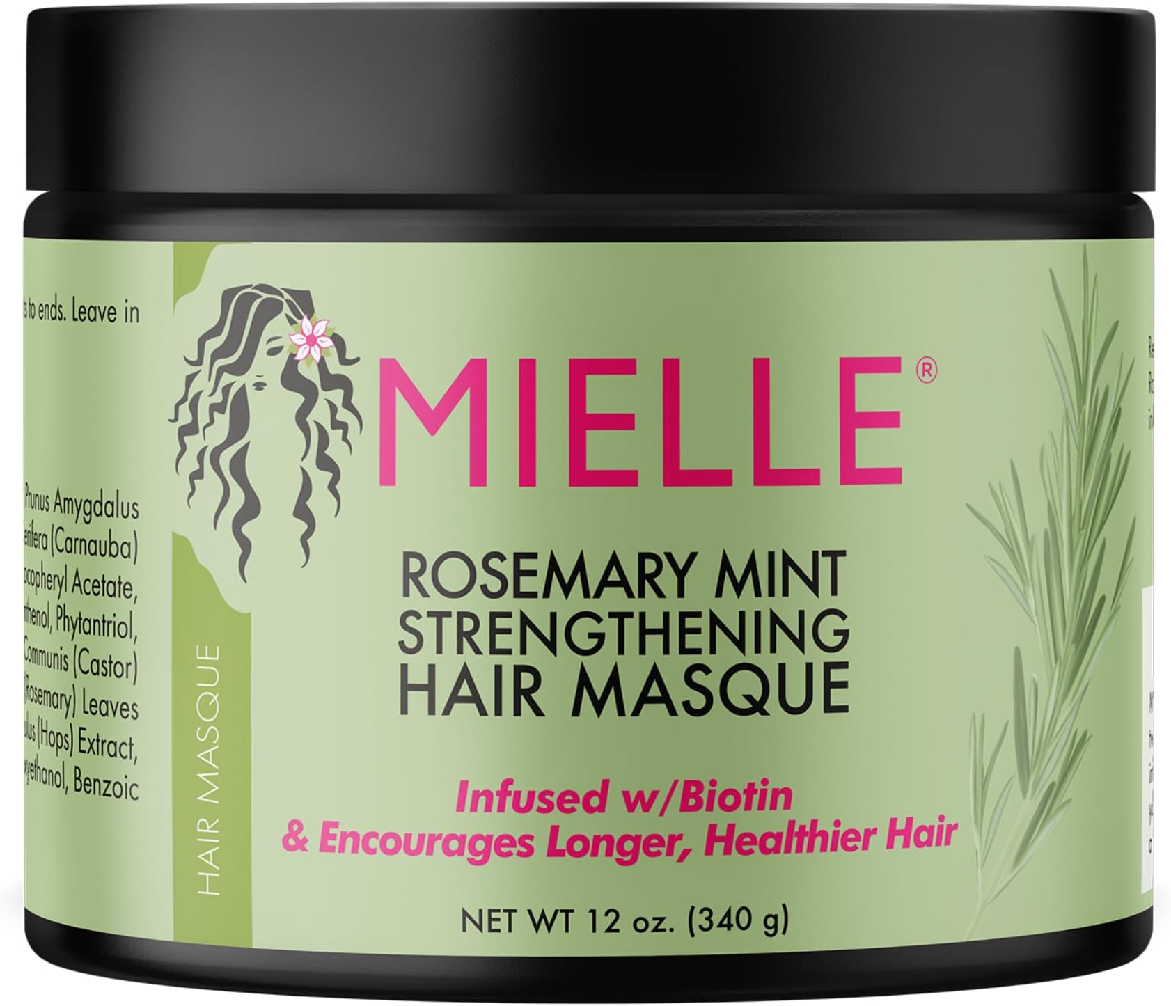 Amazon.com : Mielle Organics Rosemary Mint Strengthening Leave-In ...
