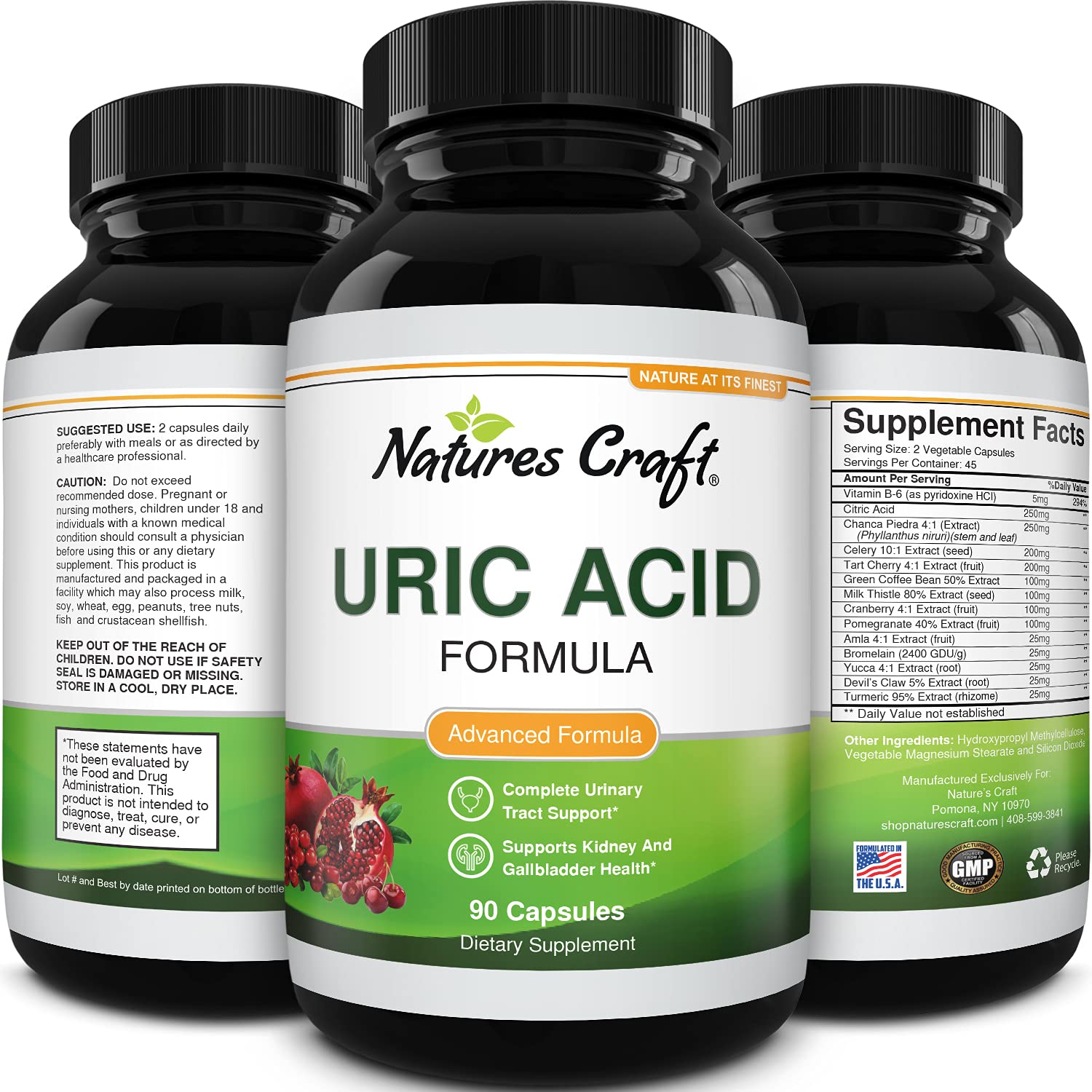 Uric Acid Support Joint Supplement - Uric Acid Cleanse...B07T3DVBLW ...