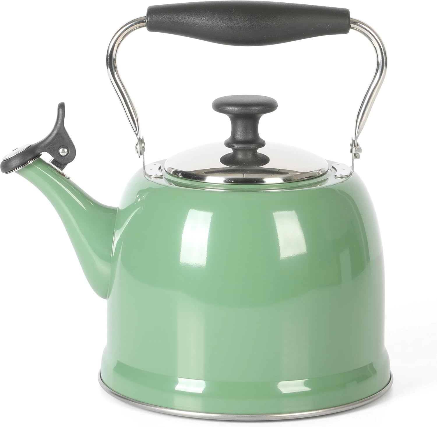 Amazon.com: Induction Stovetop Kettle, Stainless Steel Tea Kettle with ...
