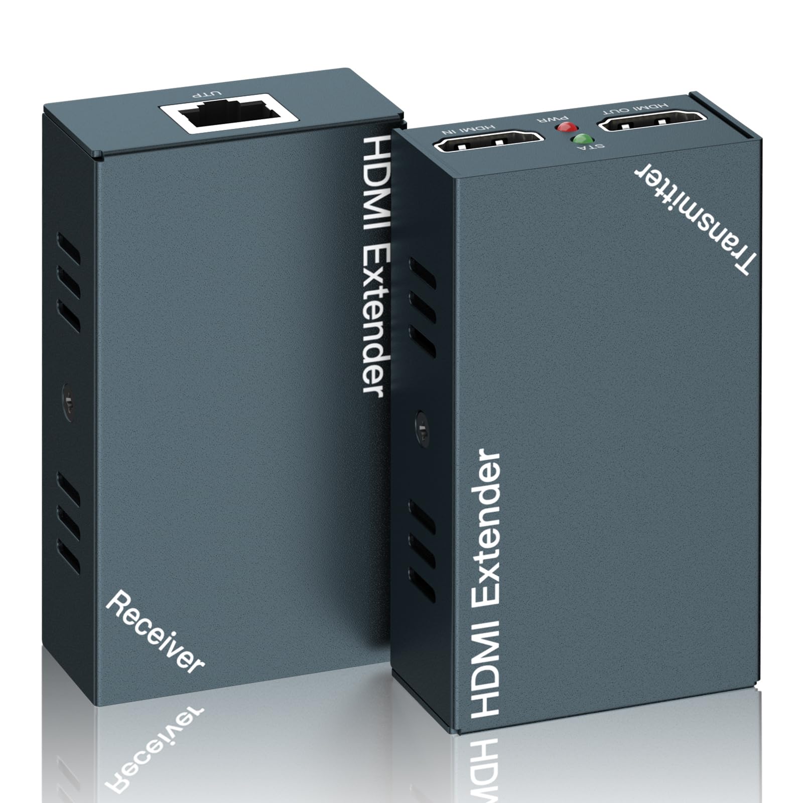 Amazon.com: HDMI Extender, HDMI Over Ethernet Extender Over Cat5E/6 ...