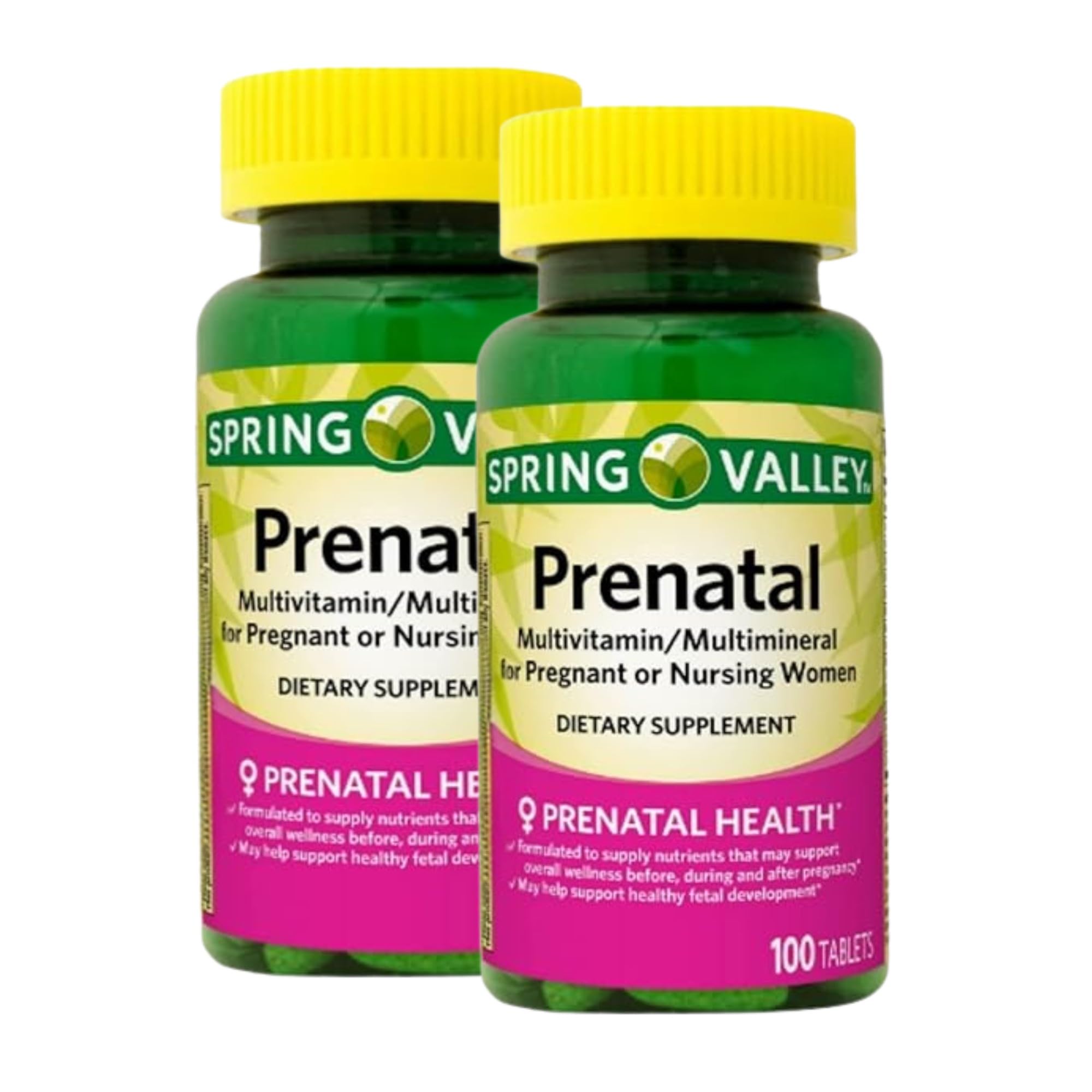 Unique Bundle Store Vitaminas Pré-Natais Multivitamínicas (Pacote com 2 ...