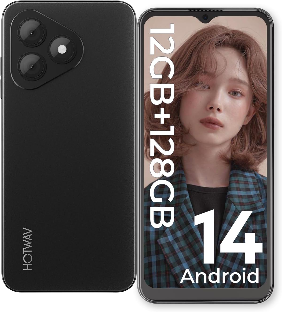 HOTWAV Note 15 PRO Handy Ohne Vertrag: Smartphone Android 14 Octa Core ...