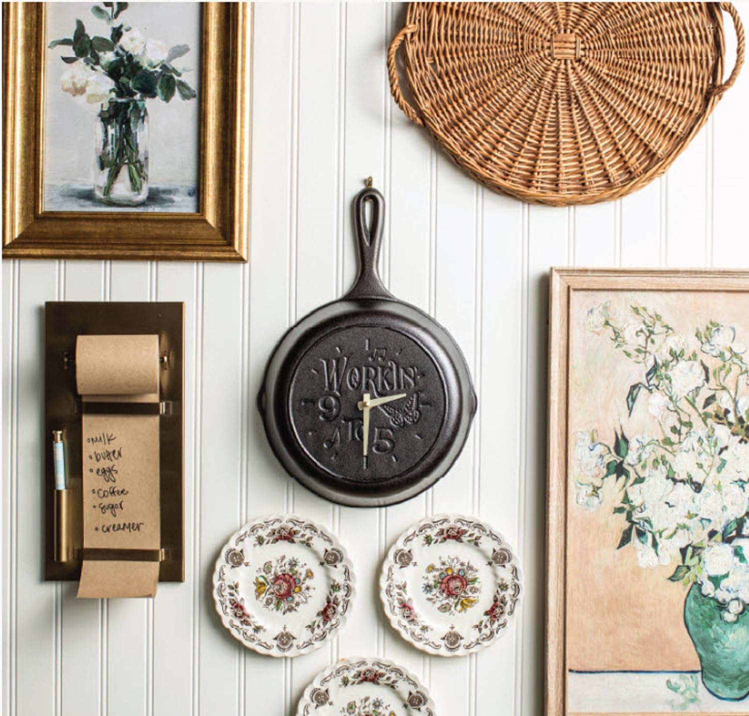 Snapklik.com : Lodge 9 Inch Skillet Clock Inspired By Dolly Parton Hit ...