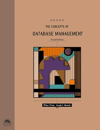 The Concepts of Database Management: 9780760049259: Books - Amazon.ca