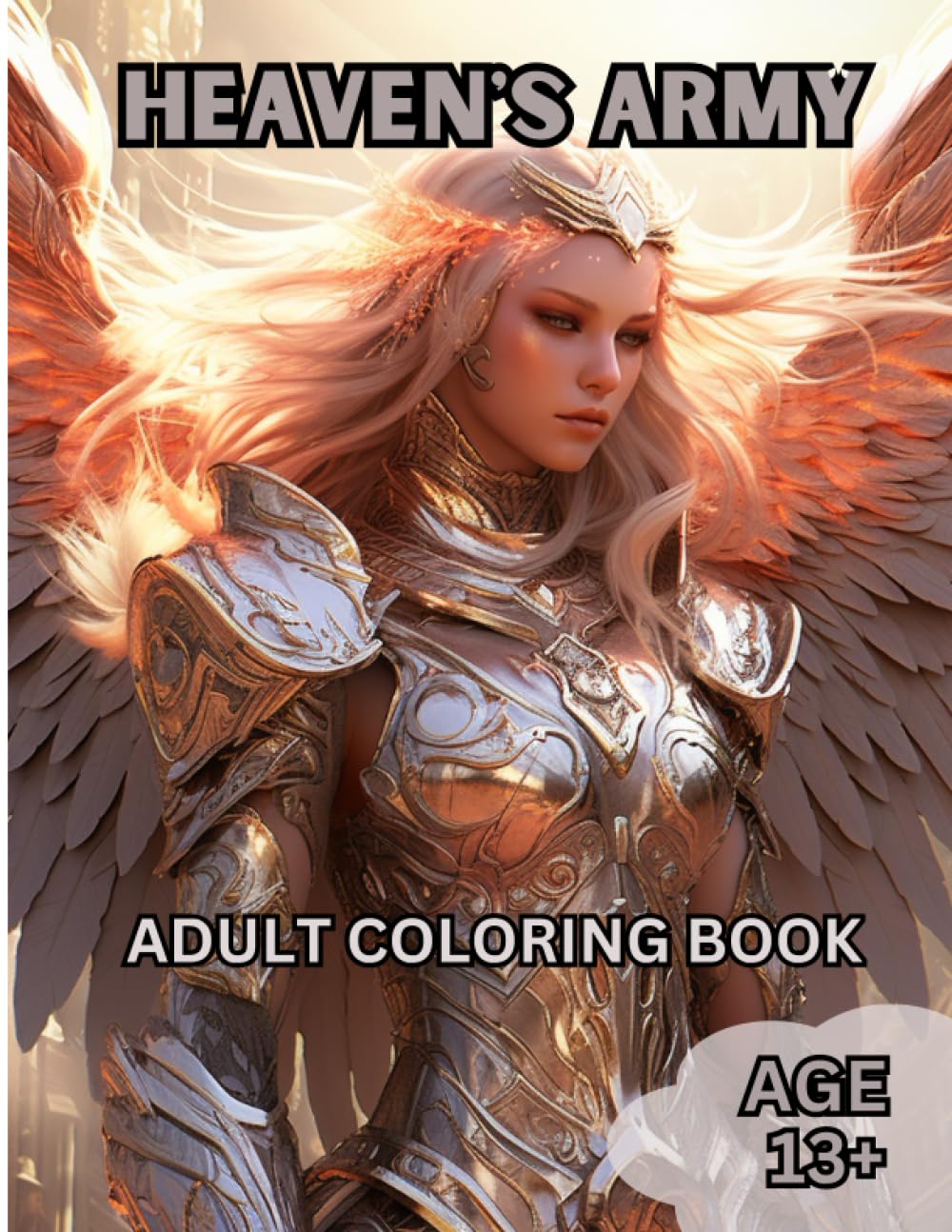 Amazon.com: Heaven's Army: A coloring book filled with armored warrior angels (The War Between ...
