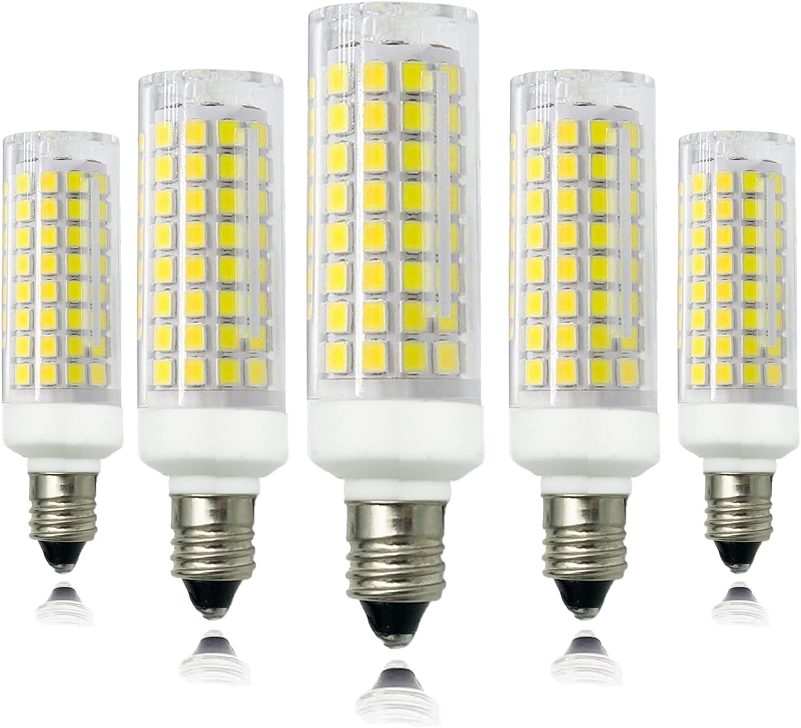 ZSSXOLED [Pack of 5] E12 Led Light Bulb, Dimmable C7 E12 Candelabra ...