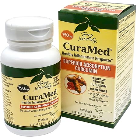 Amazon.com: Terry Naturally CuraMed 750 mg - 30 Softgels - Superior ...