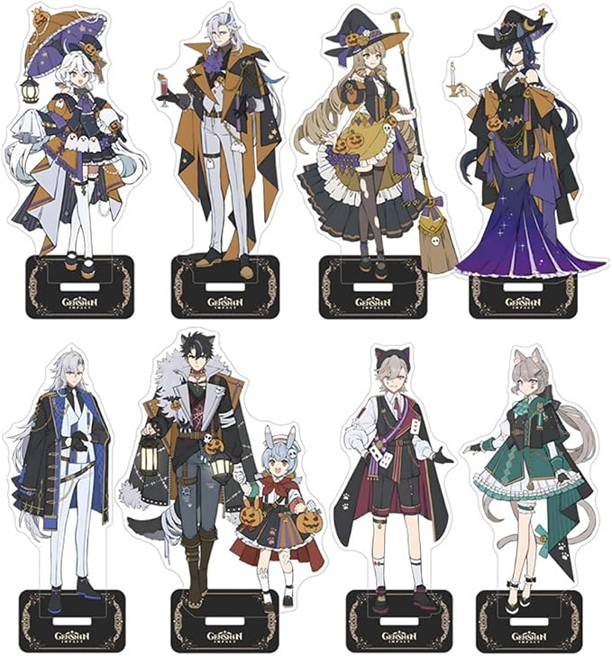 Amazon.com: YoitS Genshin Impact Standing Figure Furina Navia ...