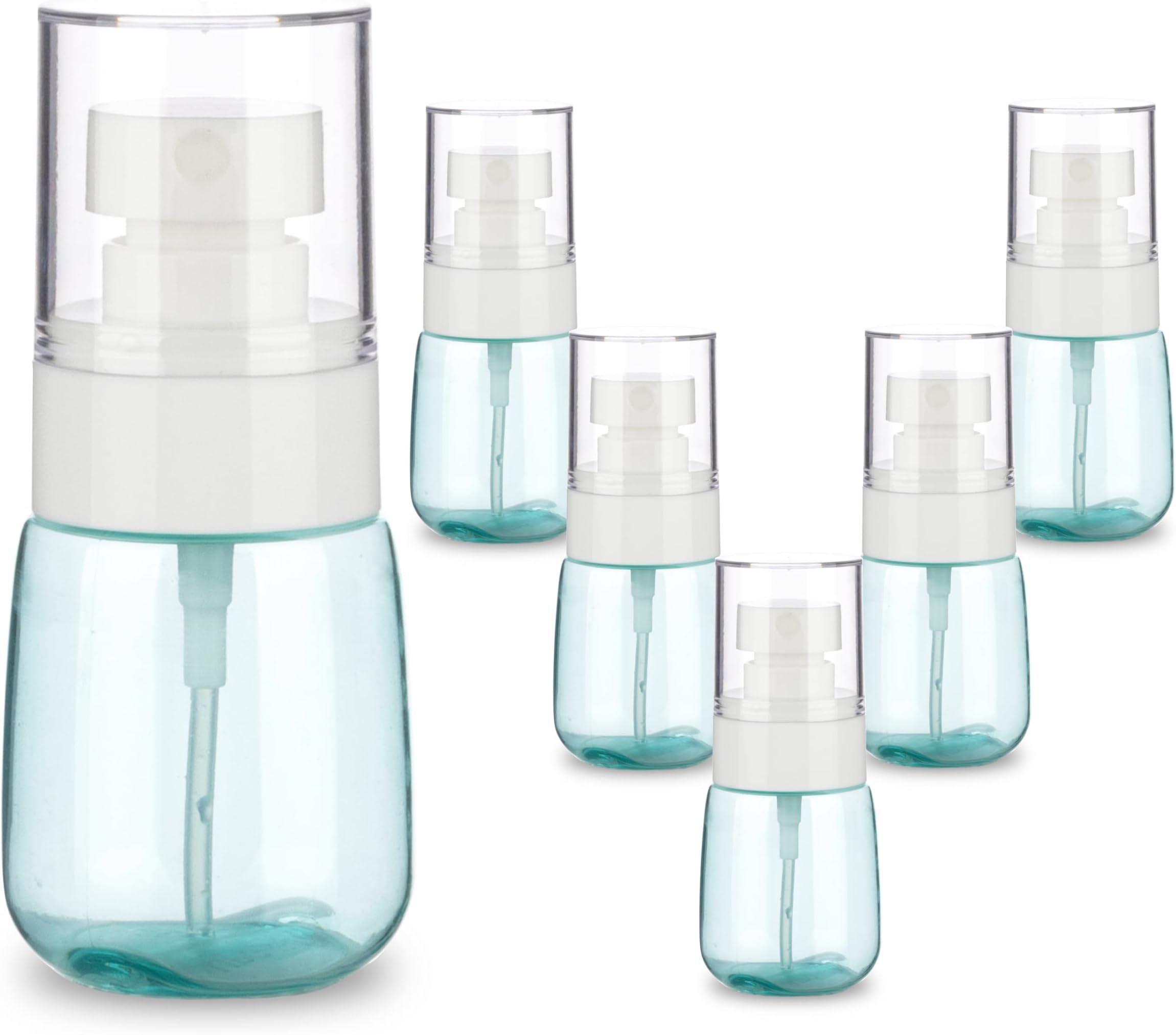 Amazon.com: Hethyo Fine Mist Spray Bottle Plastic Spray Bottles 2oz ...