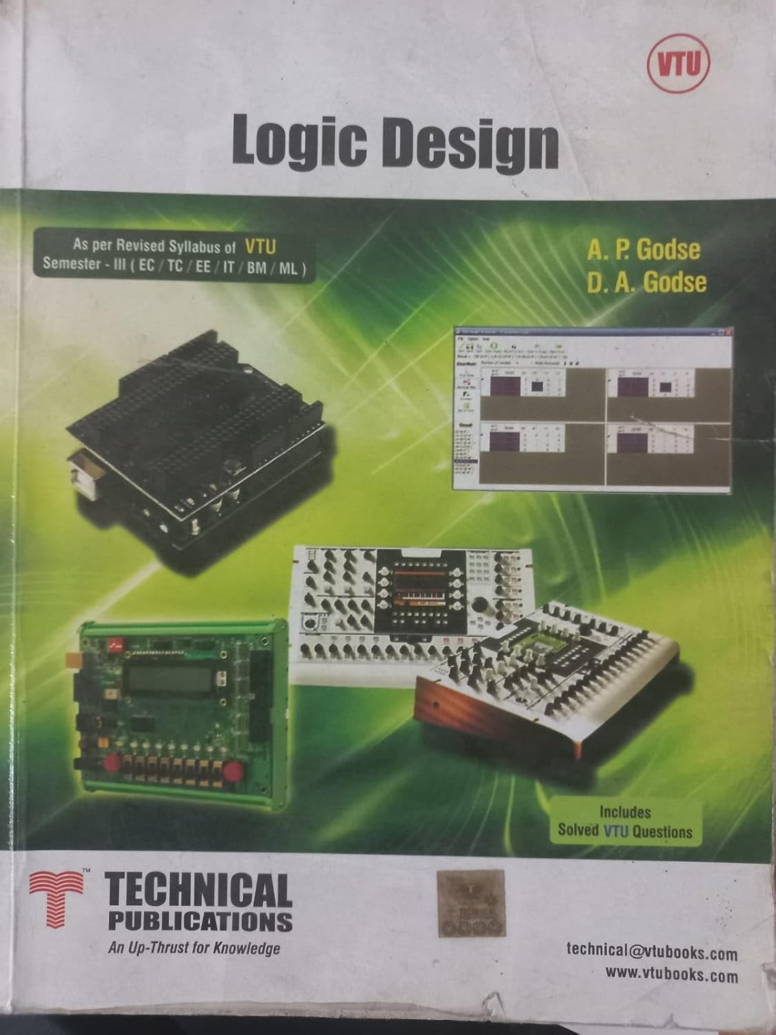 Logic Design - ECE (VTU) for Semester -III : A.P.Godse / D.A.Godse ...