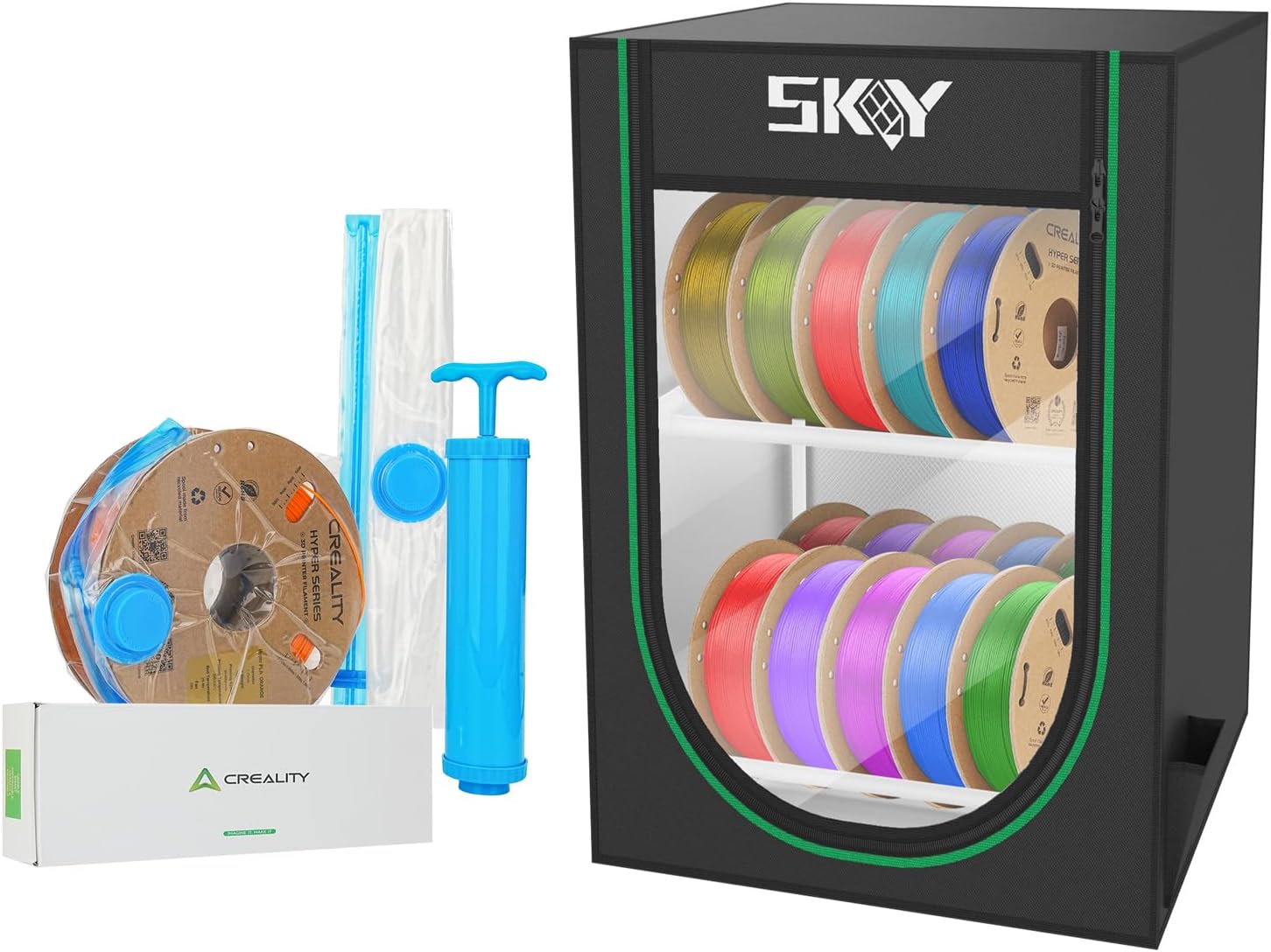 Amazon.com: Filament Storage Box Bundle Creality Filament Storage Bag ...
