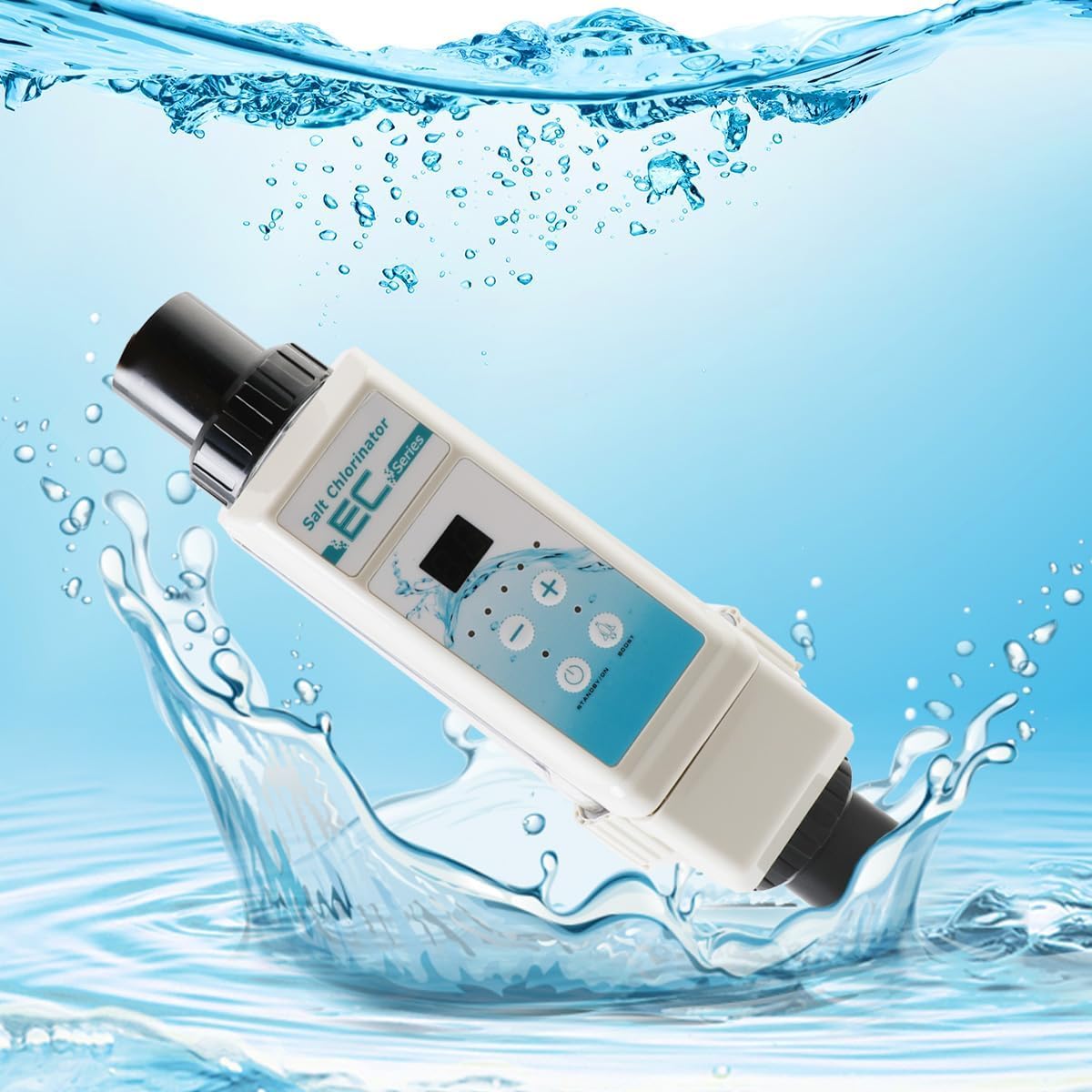 Amazon.com : QAVODB EC12 Saltwater Pool Chlorinator System with ...