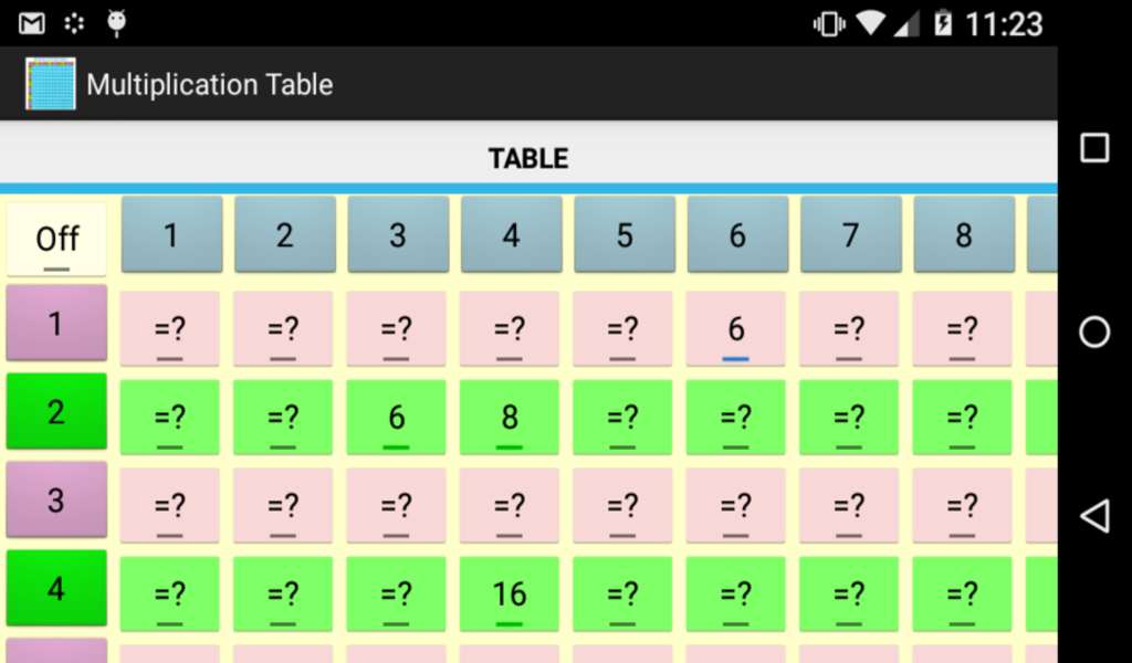 Multiplication Table Free - App on Amazon Appstore