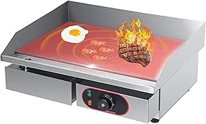 Amazon.com: Large Electric Griddle Hot Cooking Plate, Commercial ...