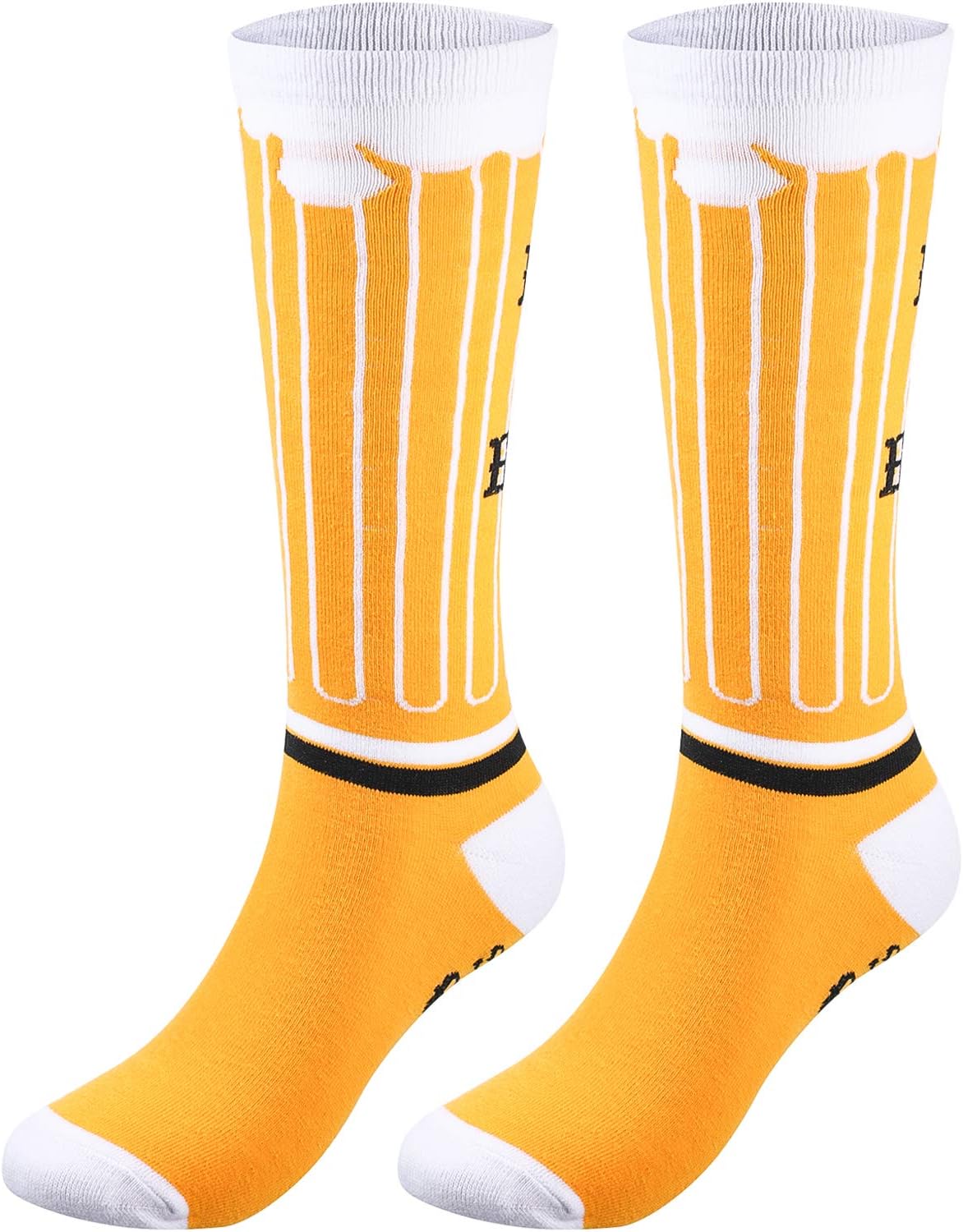 Amazon.com: Blulu Beer Socks Men's Oktoberfest Gift Novelty Funny ...