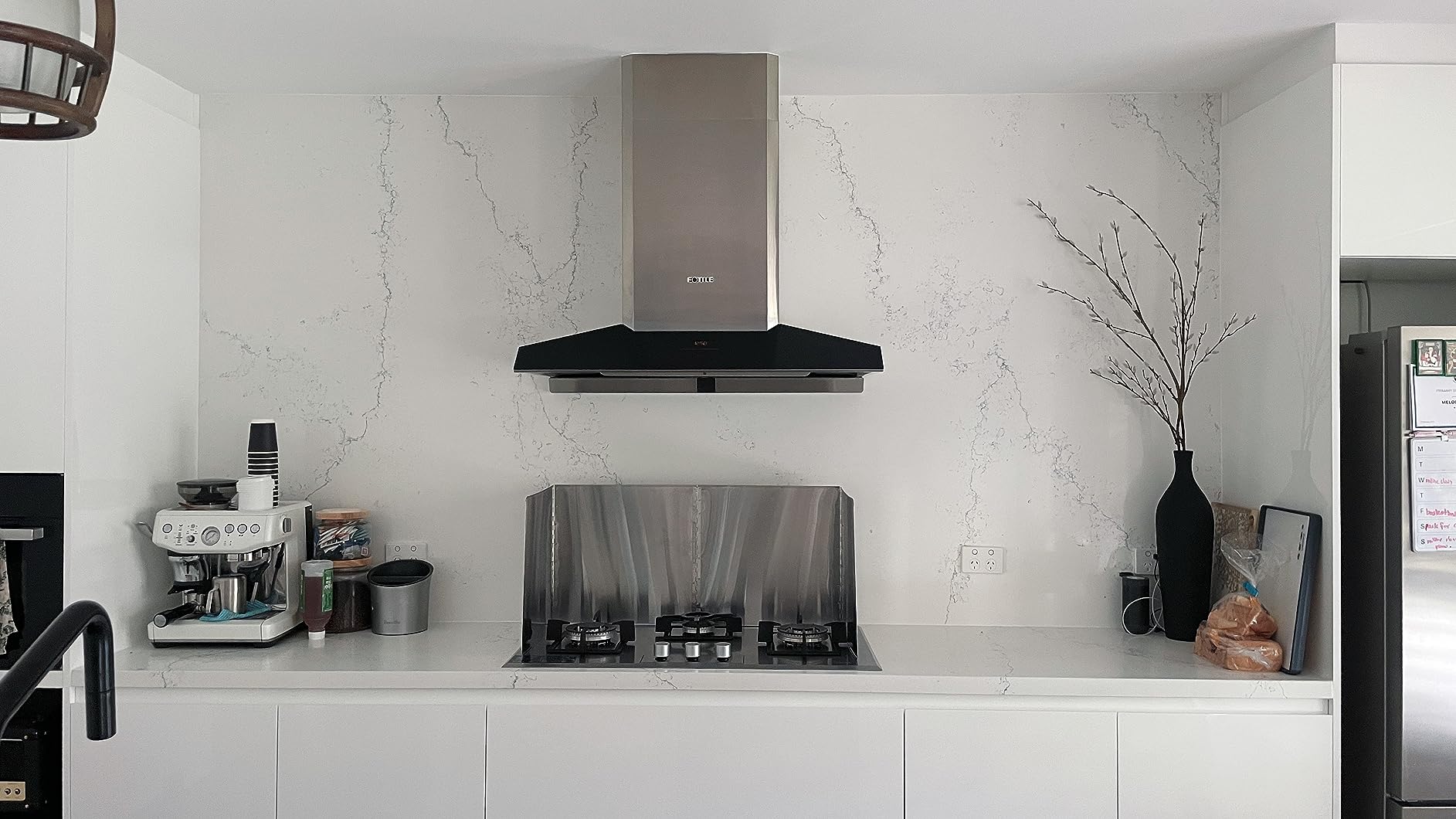 KITment 4 Sided Anti Splatter Shield Guard, Foldable Grease Splash ...