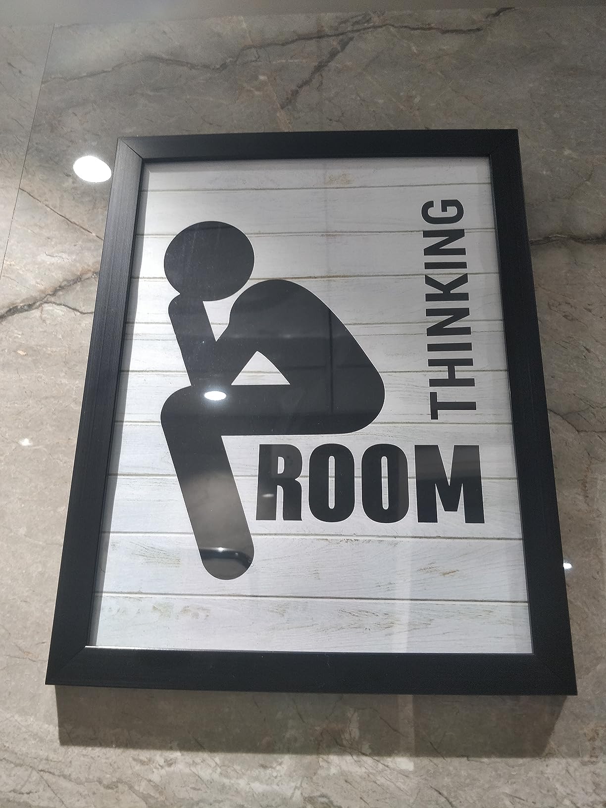 Chaka Chaundh - bathroom poster - bathroom posters with frame ...