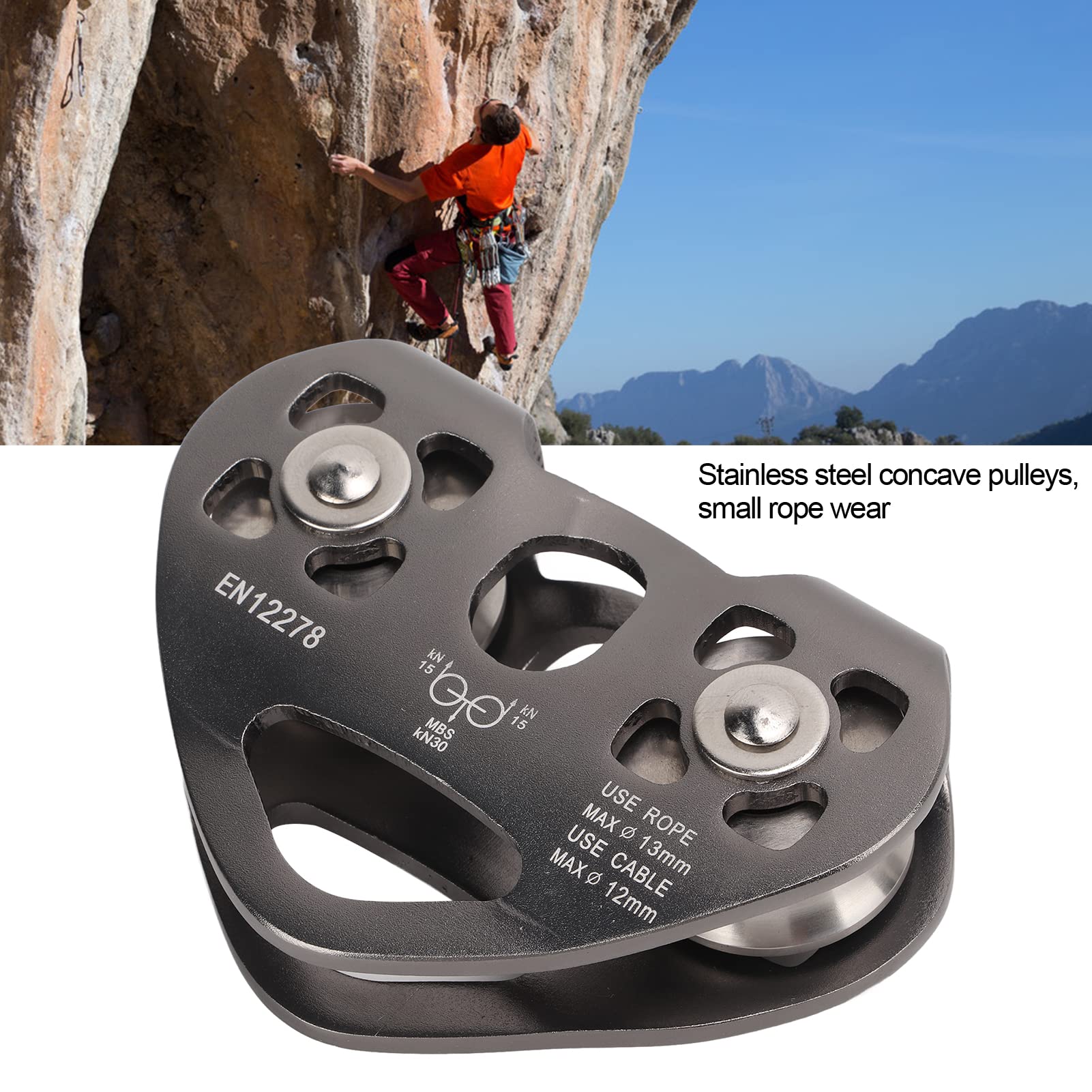 Rock Climber Pulley