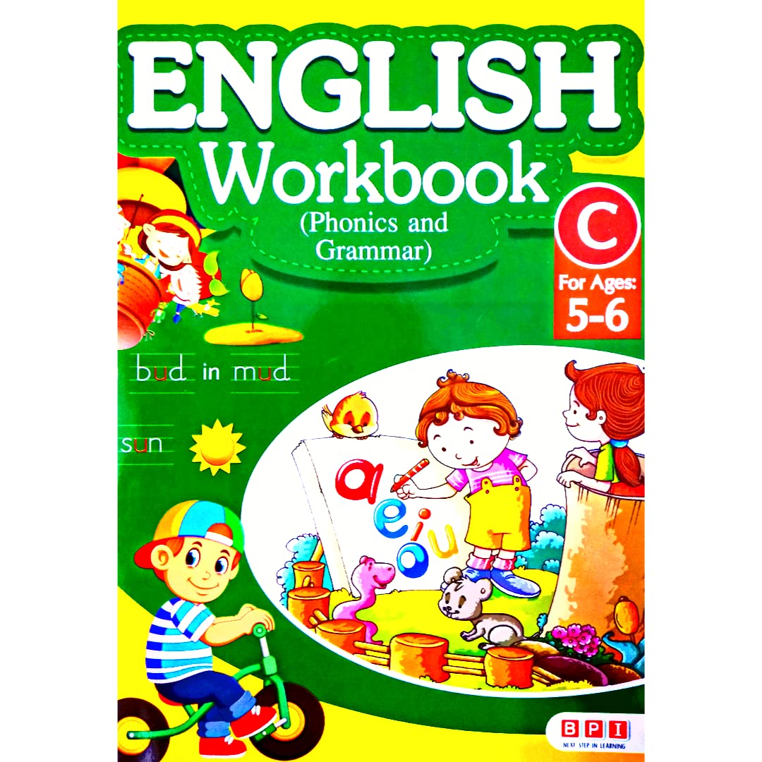 Buy English Phonics And Grammar workbook for kids. To practice english ...