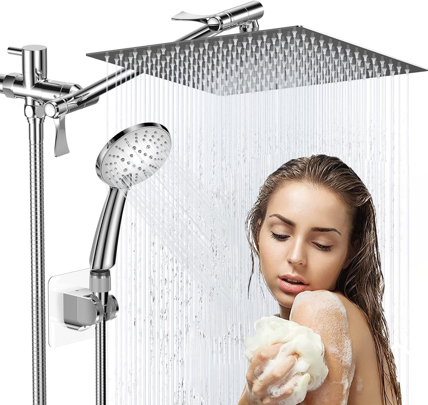 Regaderas para Baño, Regadera de Mano Cabezales de Ducha de Alta ...