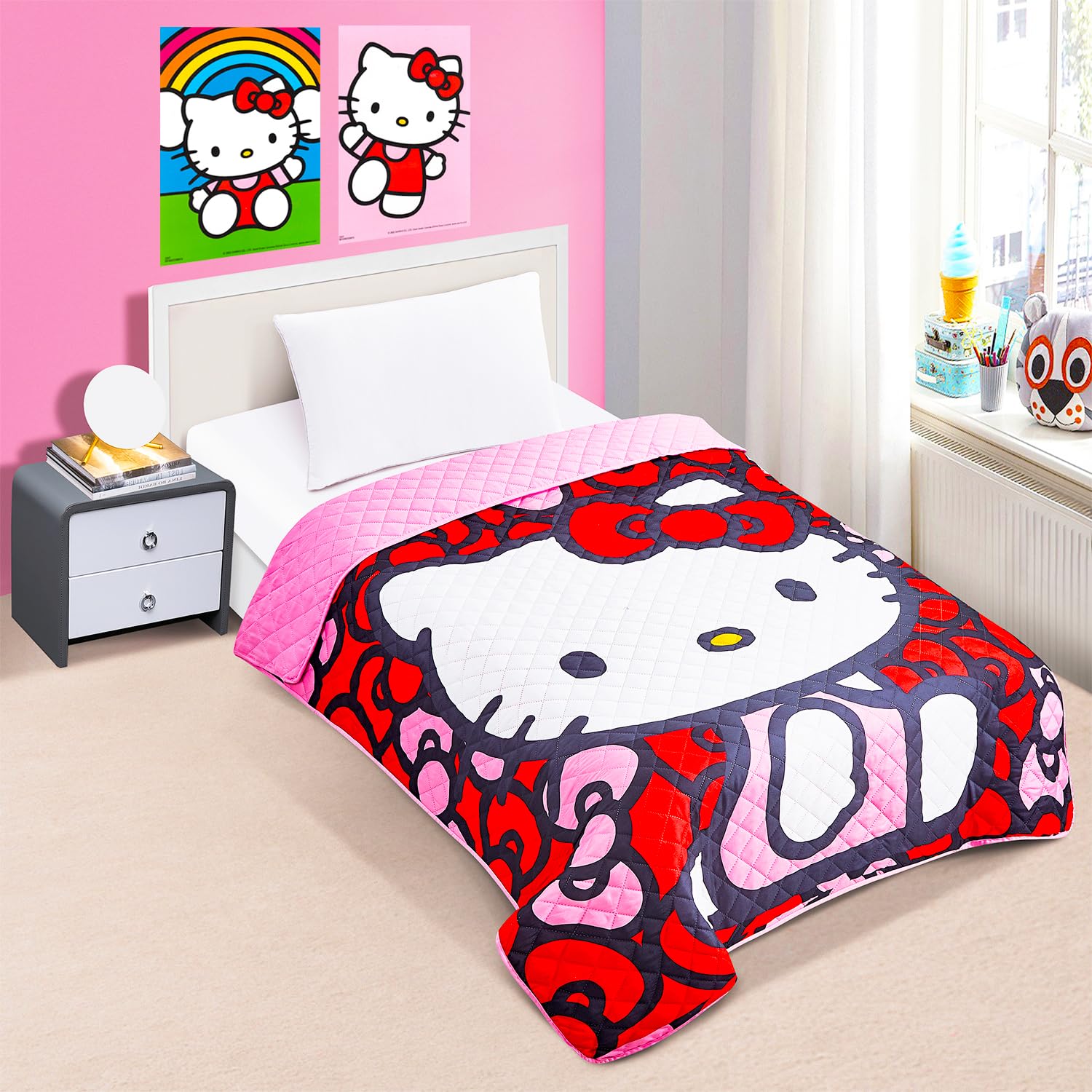 Juego De Cama De Hello Kitty