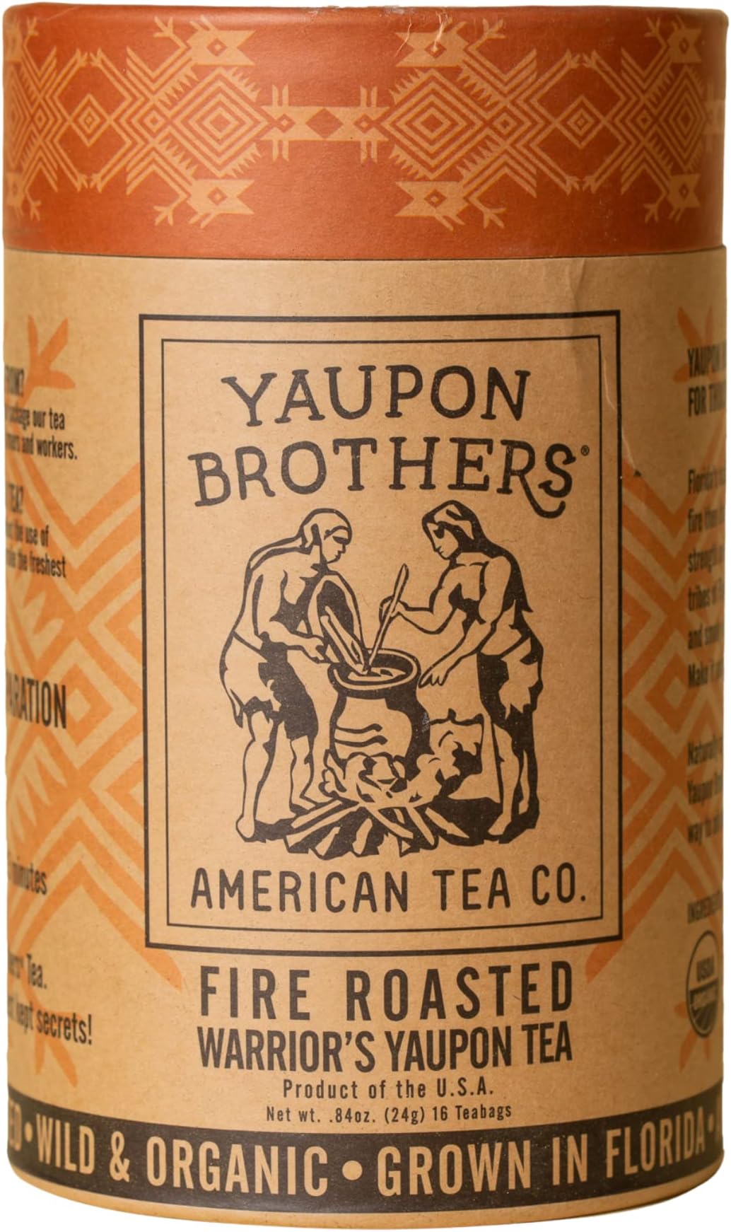 Amazon.com : Fire Roasted Warrior’s Yaupon Tea – Yaupon Brothers – Wild ...